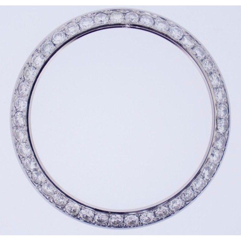 41 Mm Custom Real Diamond Bezel To Fit Rolex Datejust All Watch Models ...