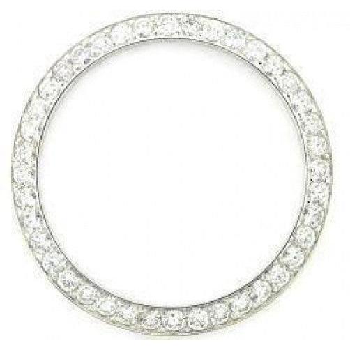 Real Diamond Bezel To Fit Rolex Date All Watch Models 2 Carats Custom ...